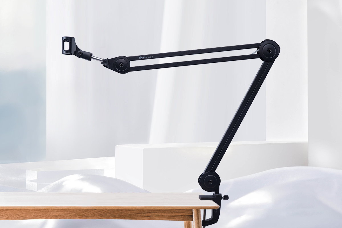 GMS-03 Микрофонная стойка настольная, длина 50см, Guitto