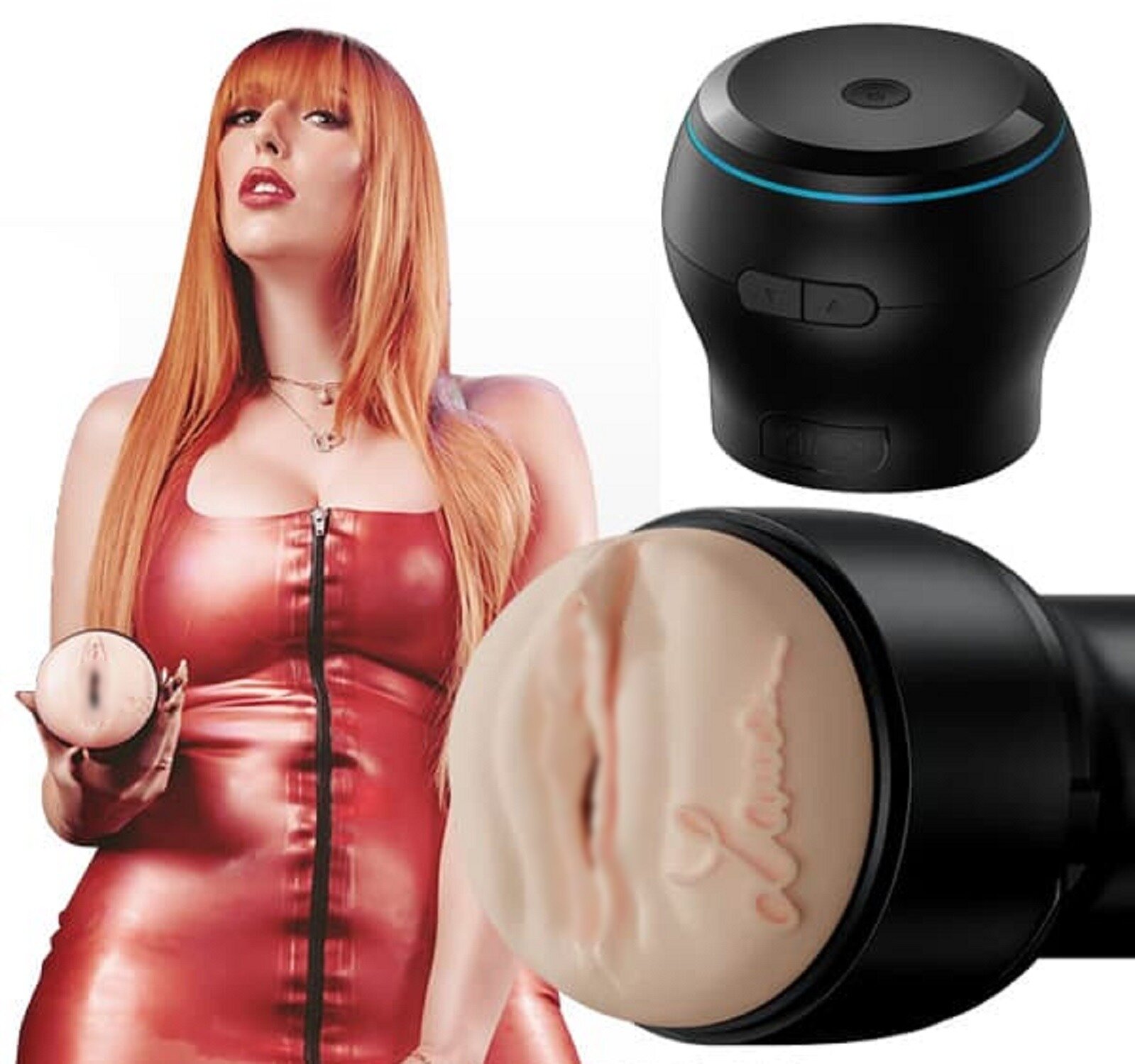 Набор KIIROO Feel Stars Lauren Phillips + Power Blow (интерактивная насадка)