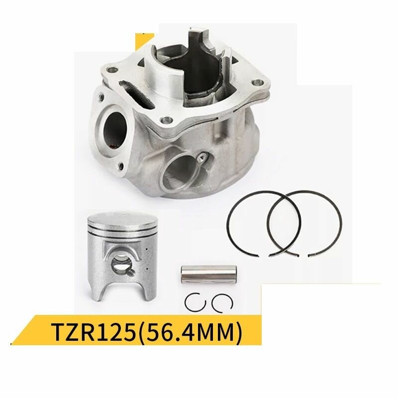 Комплект цилиндров для мотоцикла, подходит для Yamaha TZR125 3BN-11311-00,56.4 мм