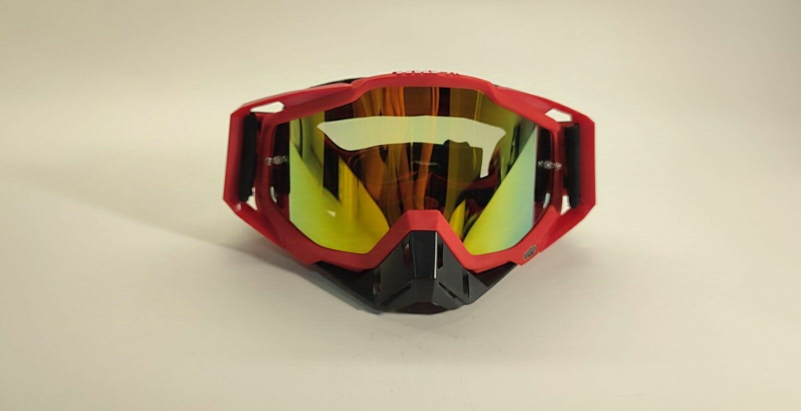 Очки 100% Racecraft MX красный-черный, арт: red_blk