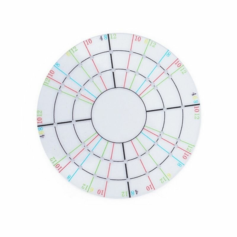 Круглый разделитель Aliquot body-маленький двойной круглый (диаметр 9 см)