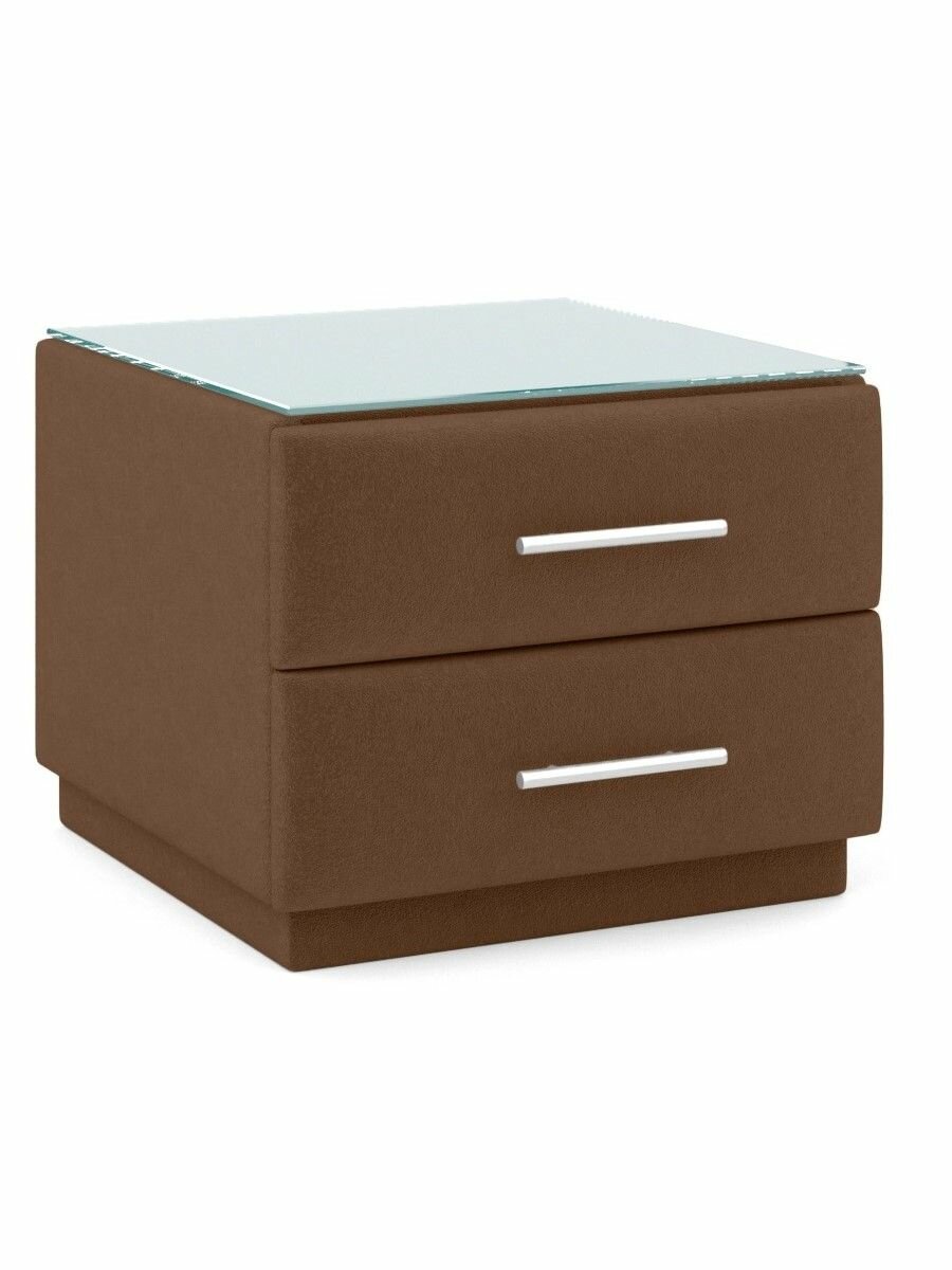 Тумба со стеклом Askona (Аскона) Marco (Марко) Тк. Casanova Chocolate