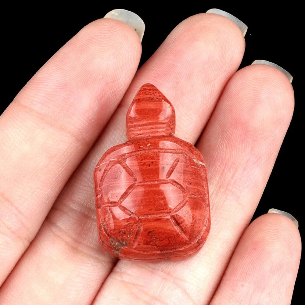 Маленькая черепаха из агата Redstone