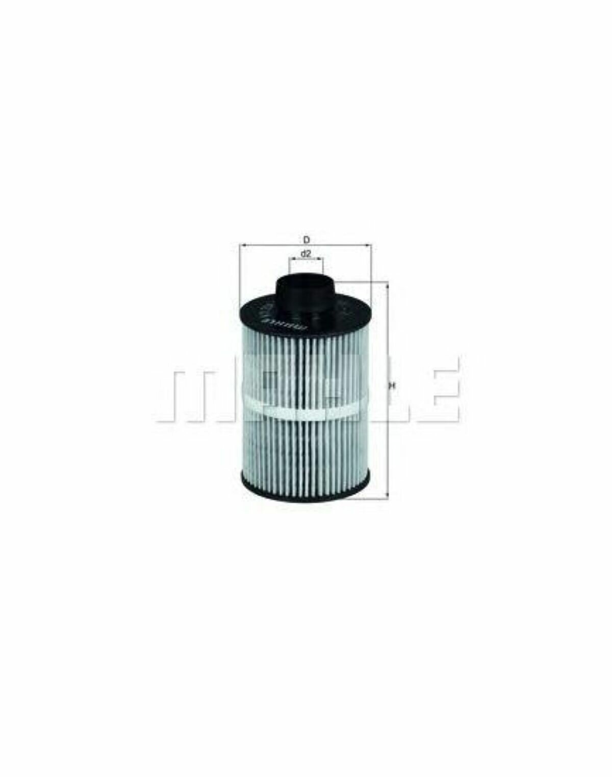 Фильтр Топл. citroen Jumper/Fiat Ducato 2.0-2.8Hdi 2000=>(Mahle/Knecht Kx208D)