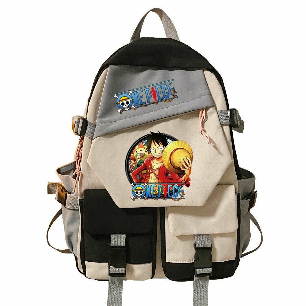 Школьный рюкзак, популярный новый продукт One Piece Luffy аниме периферийная школьная сумка