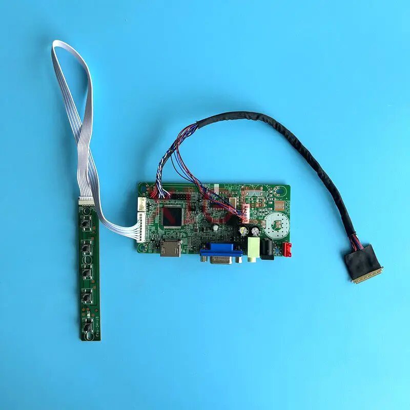 Плата драйвера матрицы ЖК-дисплея подходит для HSD101PWW1 BP101WX1 B101EW05 LVDS 40-контактный комплект DIY 1280*800 10,1 "HDMI-совместимый VGA-дисплей для ноутбука