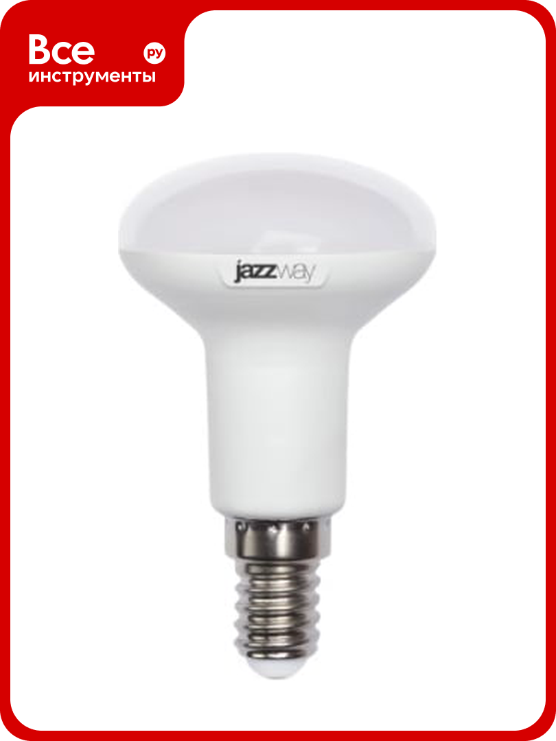 Светодиодная лампа Jazzway PLED-SP 7Вт R50 5000К холодный белый E14 540лм 230В/50Гц 1033635