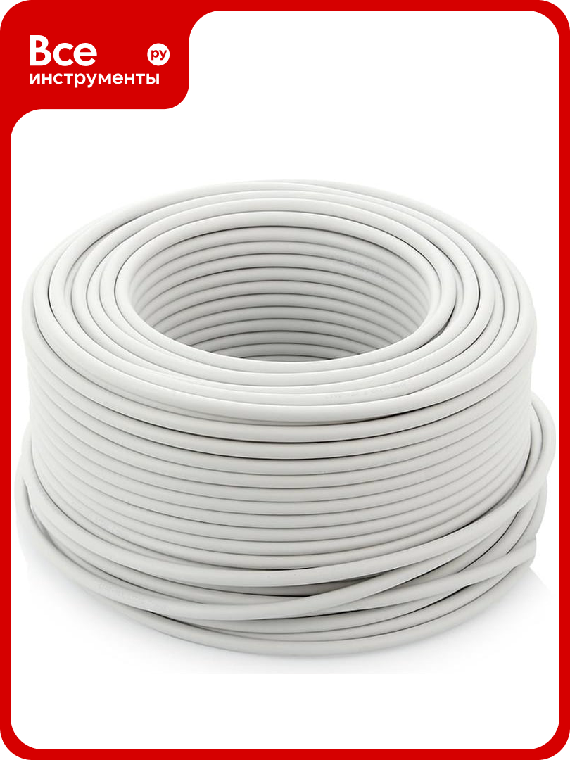 Провод Промэл гибкий круглый ПВС 2х1,5 20м ГОСТ 4630017893232
