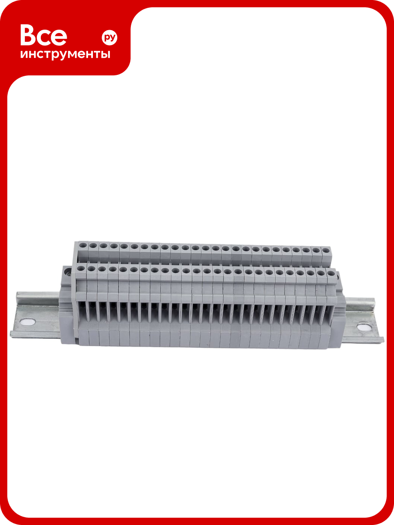 Блок наборных зажимов СПб УПП-5 БЗН27-2,5М25-М-24 99923088, для присоединения