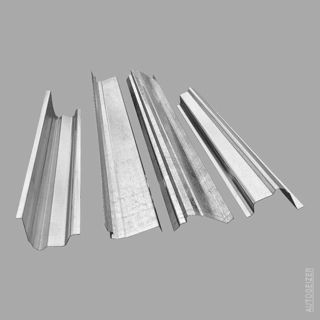 Полноценные Пороги для Dodge Grand Caravan 4 (составные, 1.2 мм) комплект , оцинкованная сталь, AUTOGEIZER