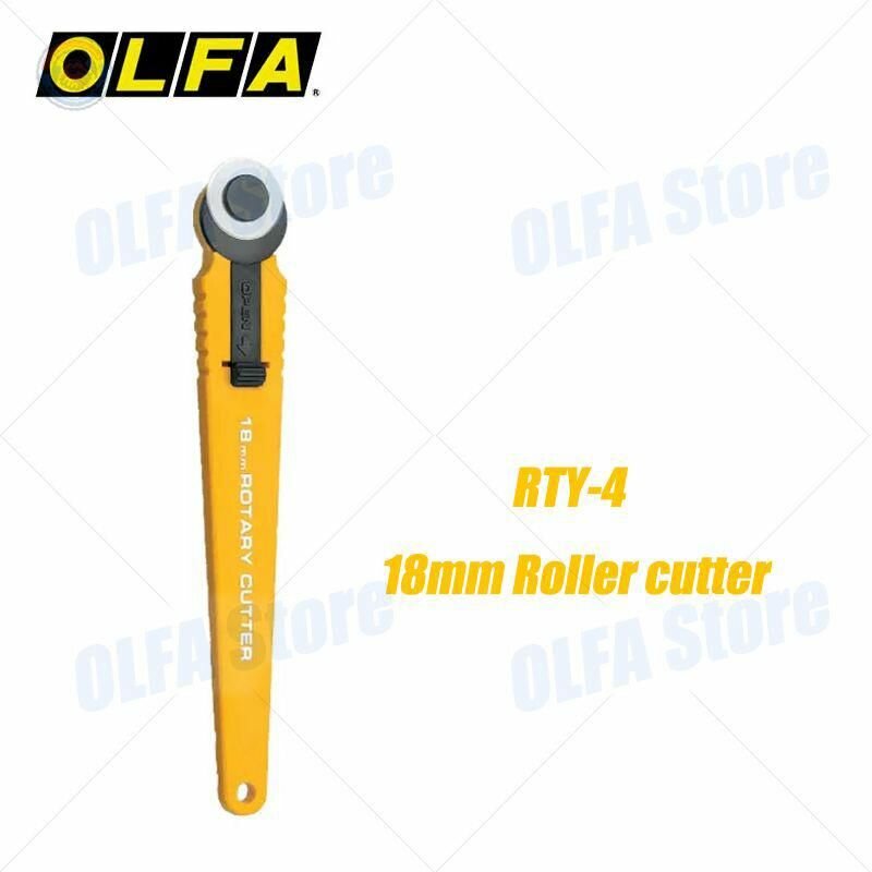 Нож канцелярский OLFA RTY-4 с круговым лезвием для точных разрезов и детализированных работ