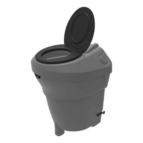 Туалет компостный экопром Rostok серый