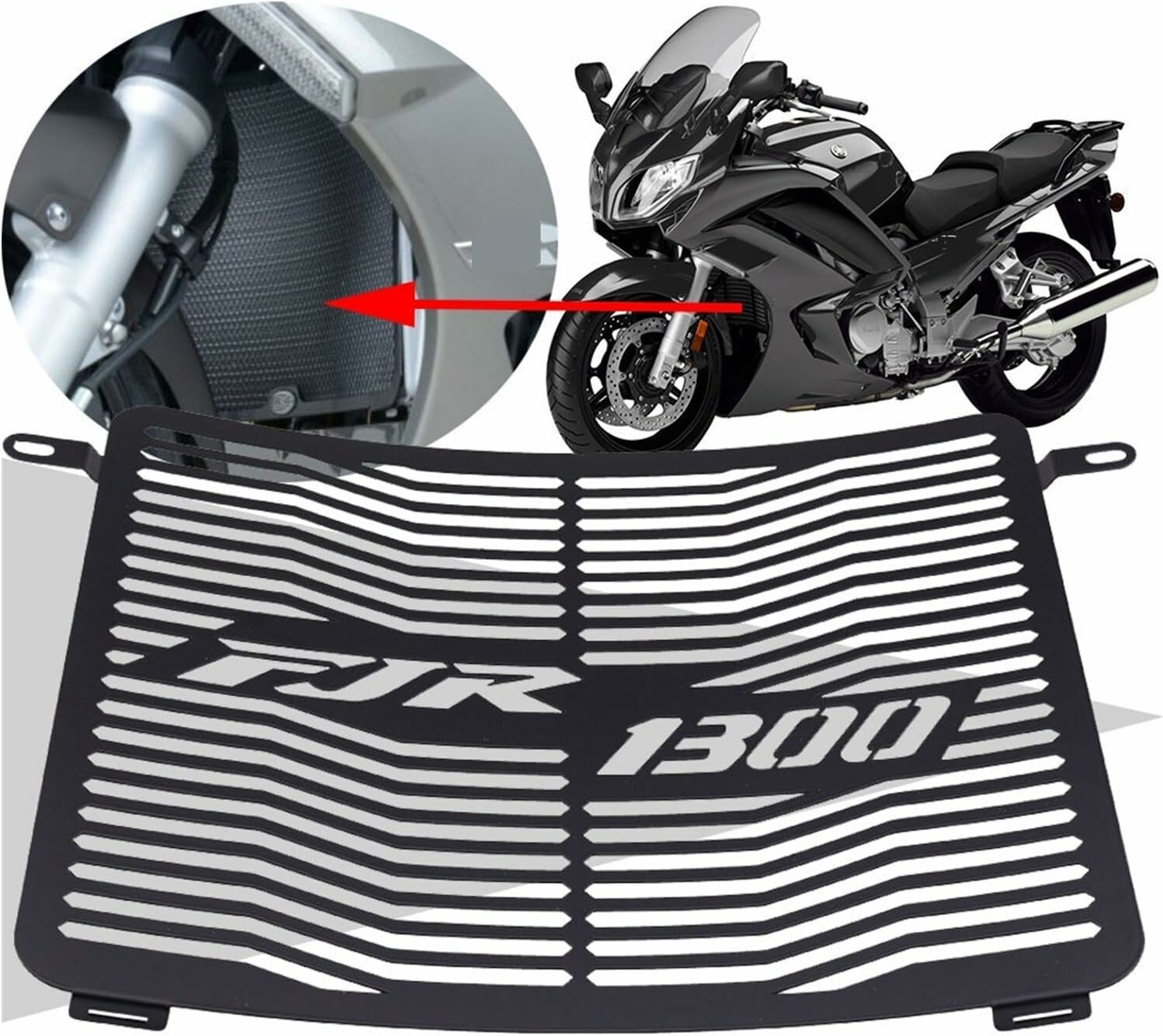 Решетка радиатора мотоцикла Yamaha FJR1300 2006-2018