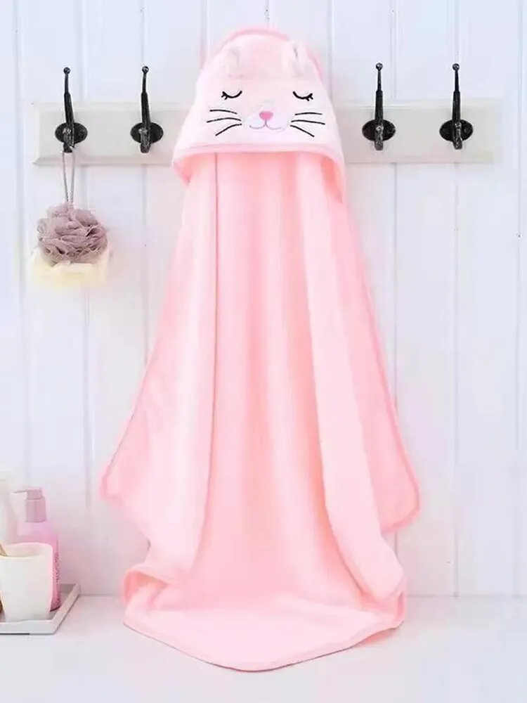 Детское полотенце с капюшоном, полотенце уголк для новорожденного