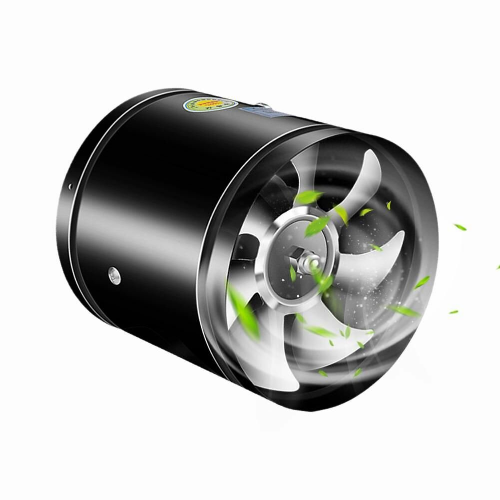 Многофункциональный мощный бесшумный вытяжной вентилятор.