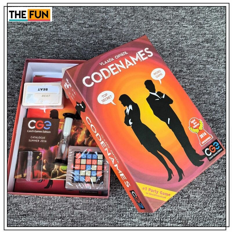 Настольная Карточная Игра Настольная Codenames Игра (Карточная) Новая Версия Игры