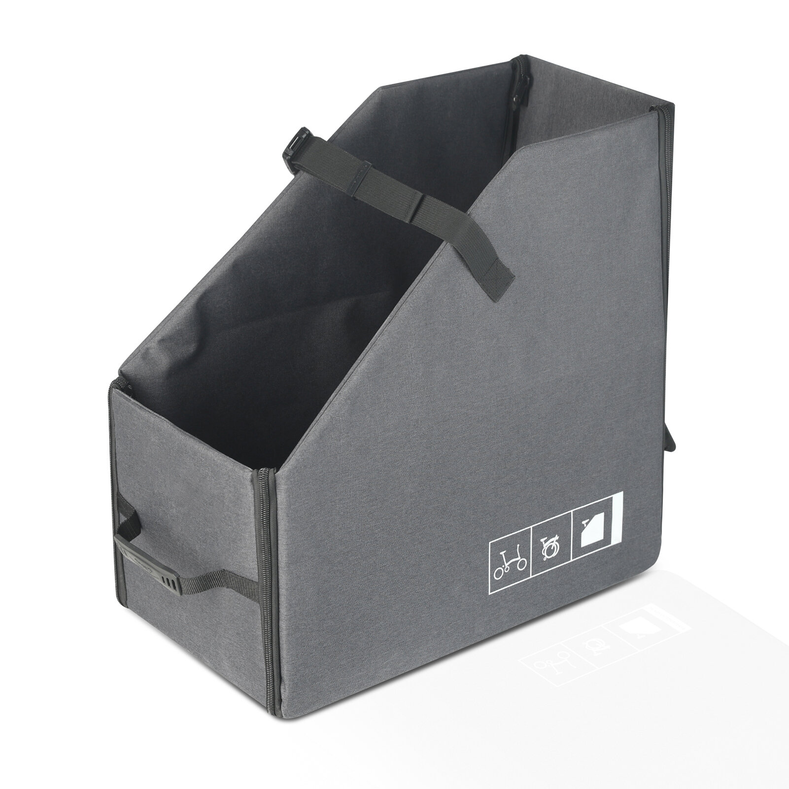 Складной Ящик Для Хранения Велосипеда с Пылезащитным Чехлом Сумка Для Хранения Велосипеда Наружная Складная Удобная Для Переноски Сумка Для Хранения Складного Велосипеда