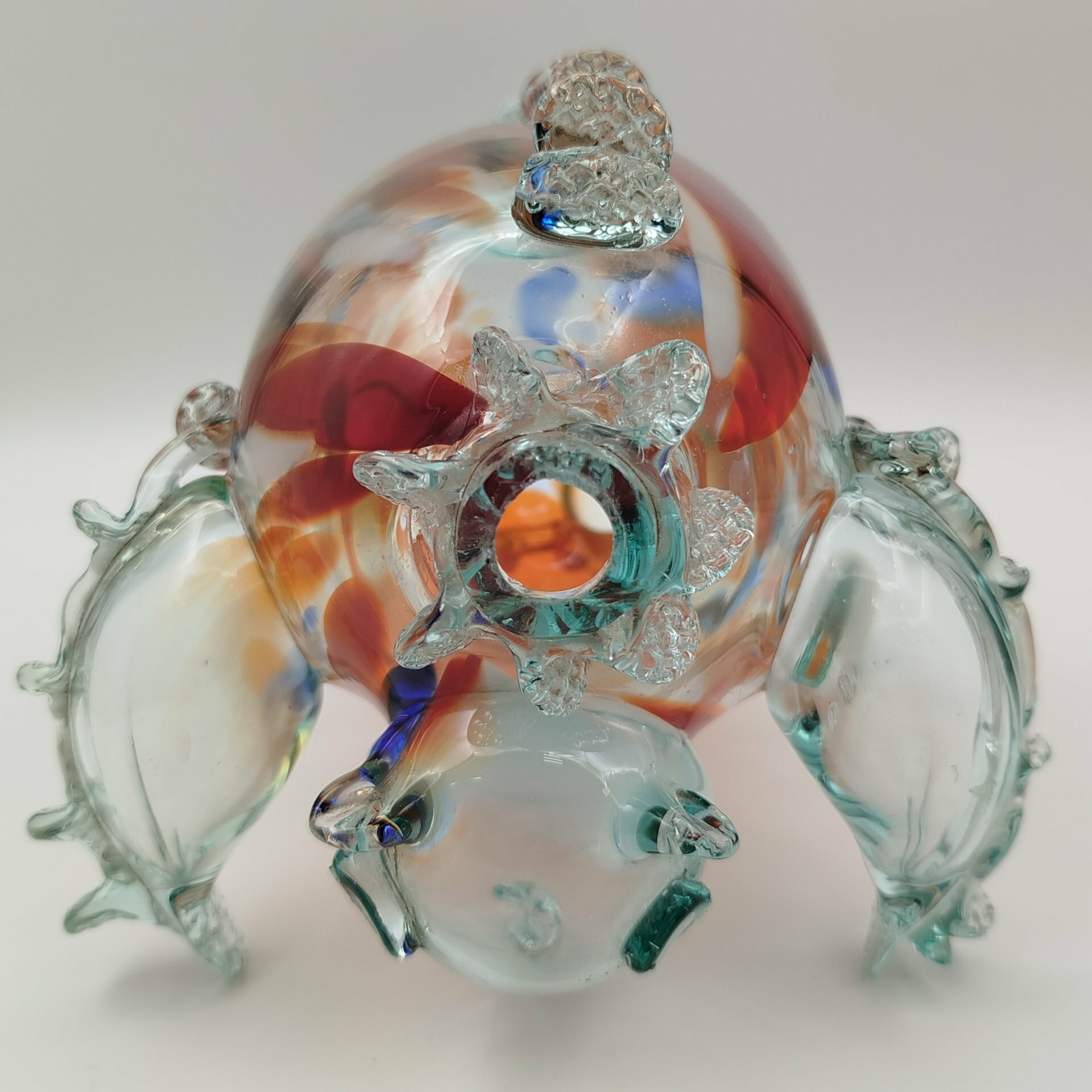 Сосуд "Медведь", автор Павловский Мечислав Антонович (1921-1989), стекло