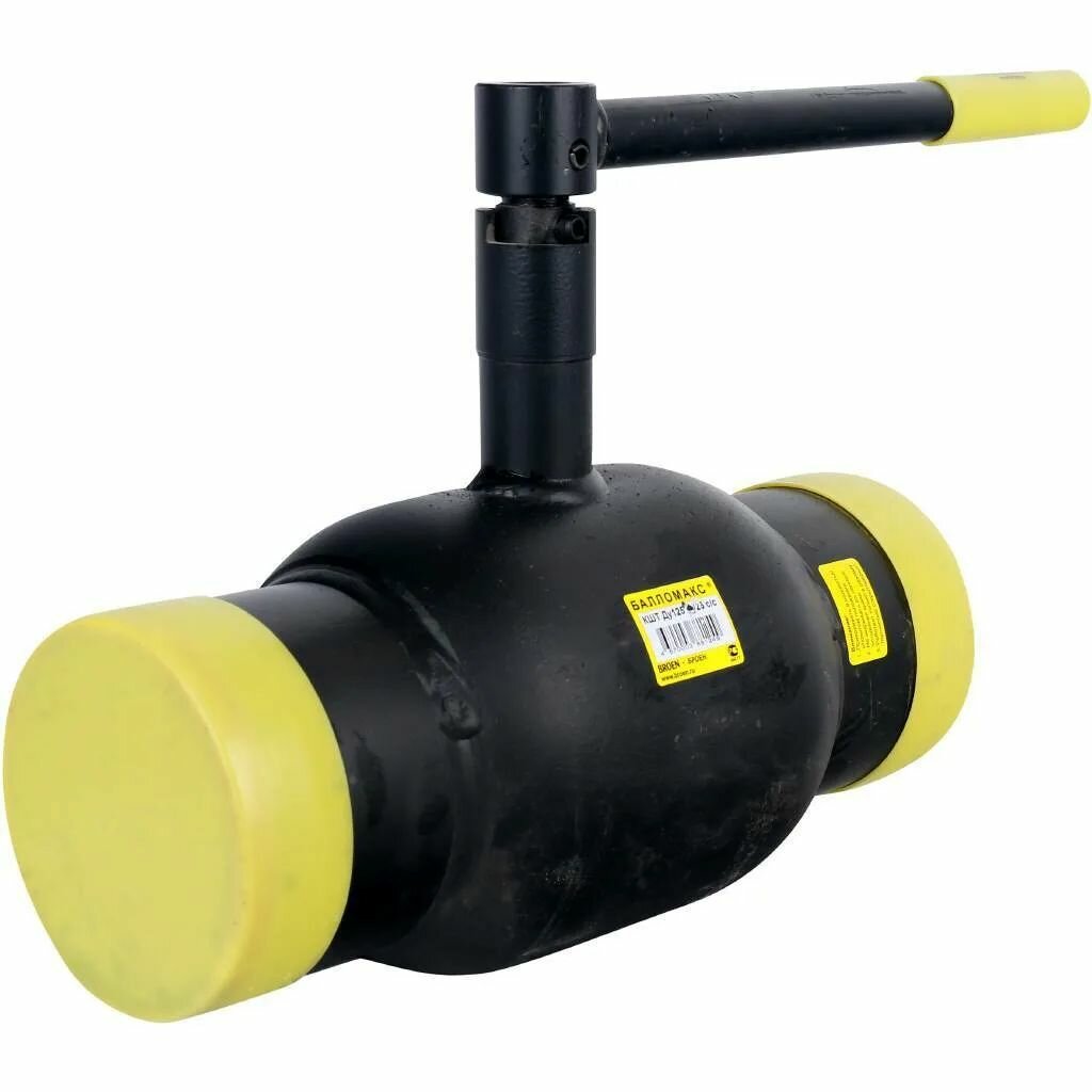 Кран шаровой сталь 09Г2С Ballomax КШТ 60.102 Ду 80 Ру25 п/привар L370мм BROEN КШТ 60.102.080. А.25