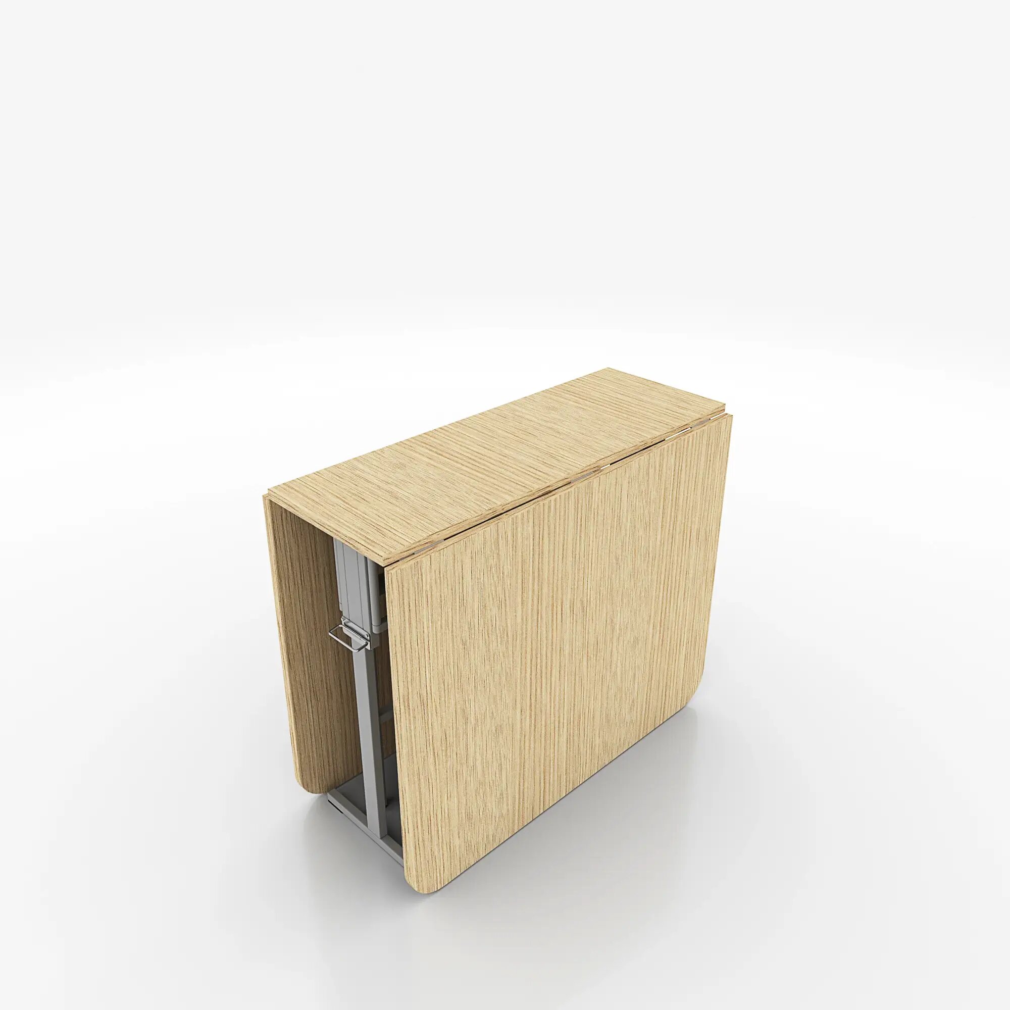 Стол книжка трансформер от производителя "Лайт Standart Plus" - 1770х1000х750 цвет Дуб Йокширский подстолье Светлое