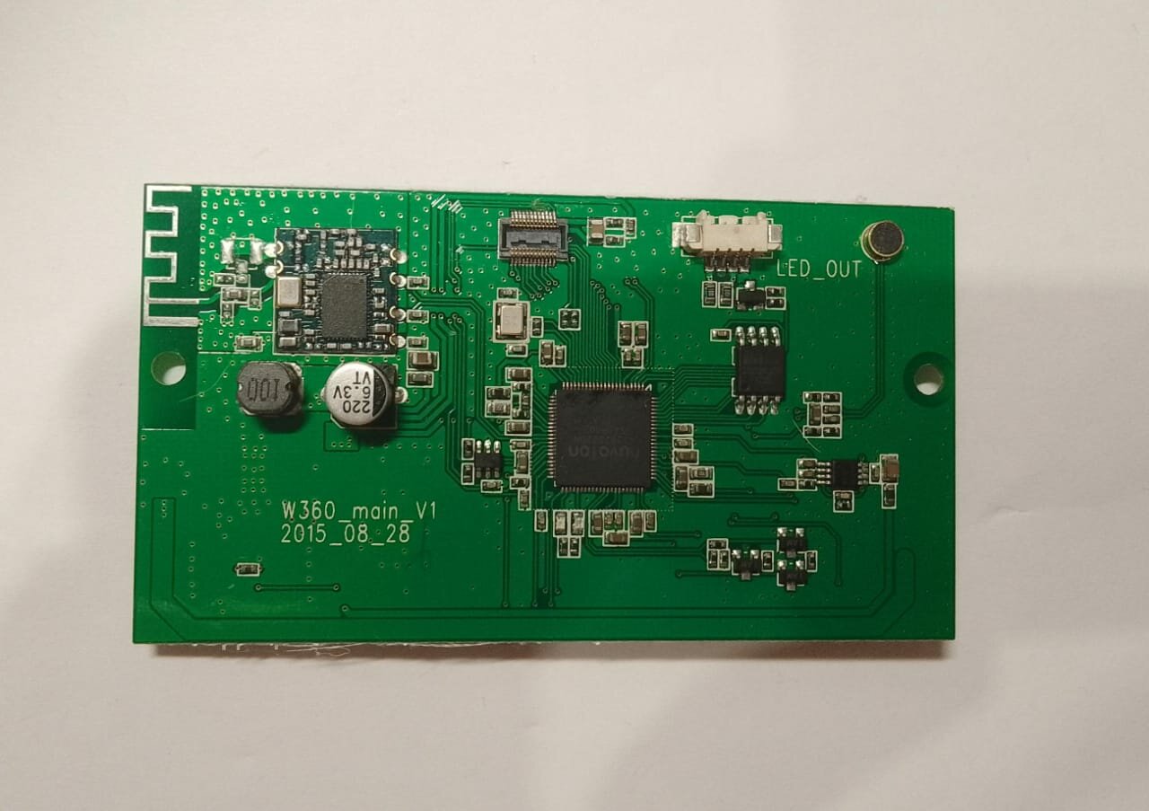 Материнская плата (W360_main_V1) робота пылесоса Panda (i7)