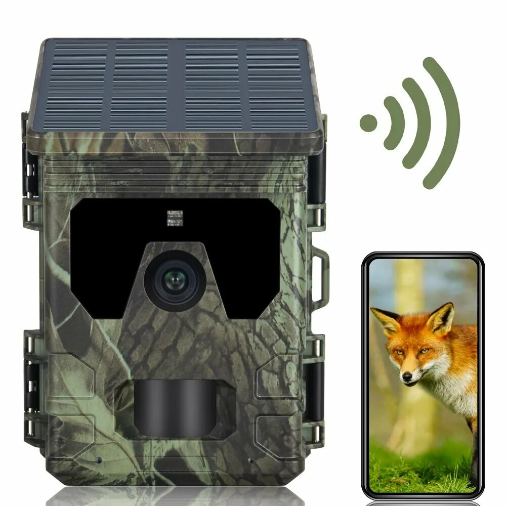 Фотоловушка "WiFi600Pro", 4K, 36 млн. пикселей, ИК-подсветка 20 м