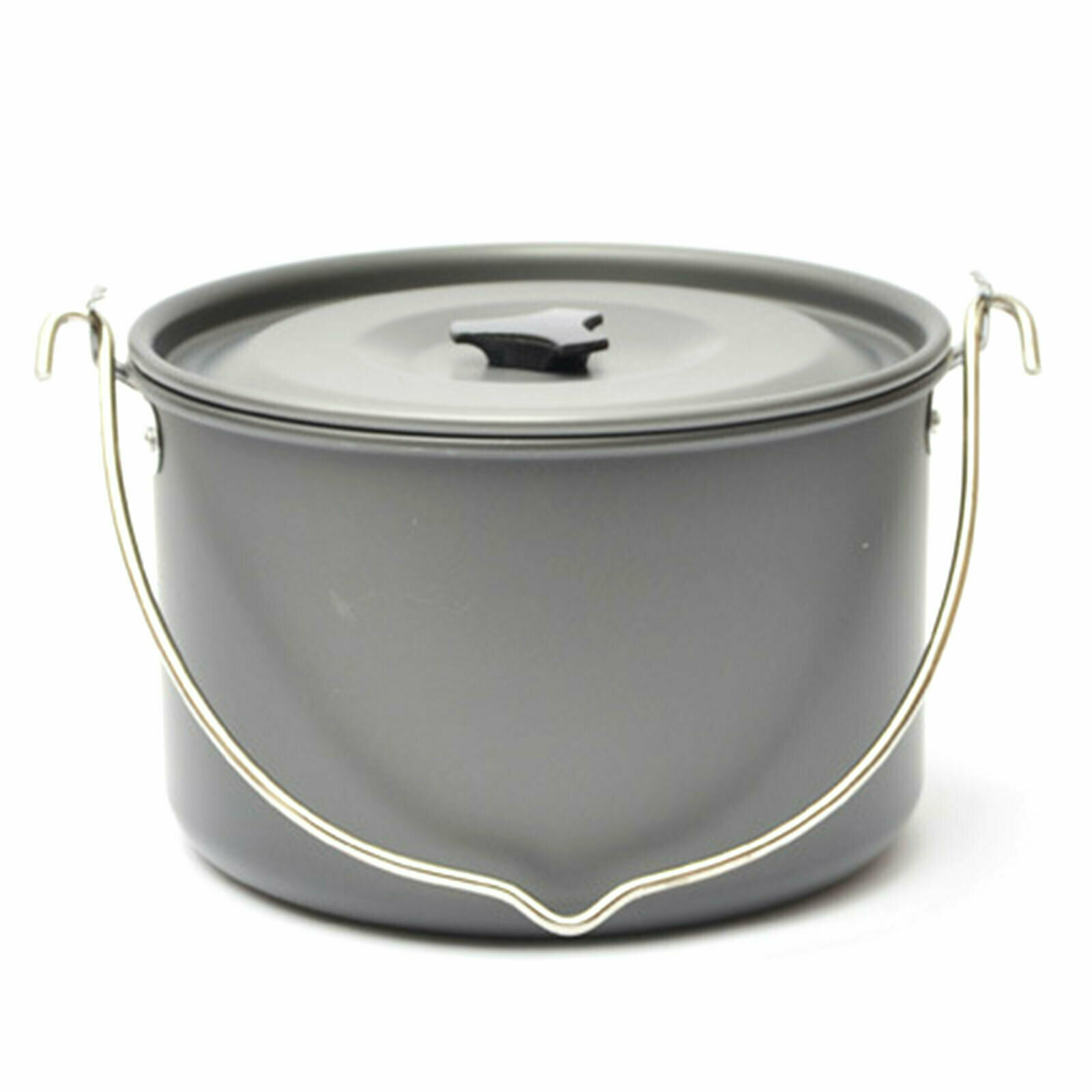 Алюминиевый сплав для кемпинга, пикника, подвесные горшки посуды большой емкости на открытом воздухе