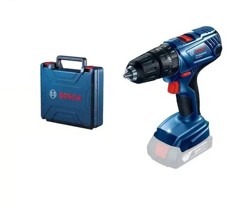 Шуруповерт аккумуляторный ударный Bosch GSB 180-LI (без АКБ и ЗУ) В кейсе 3601JF8321
