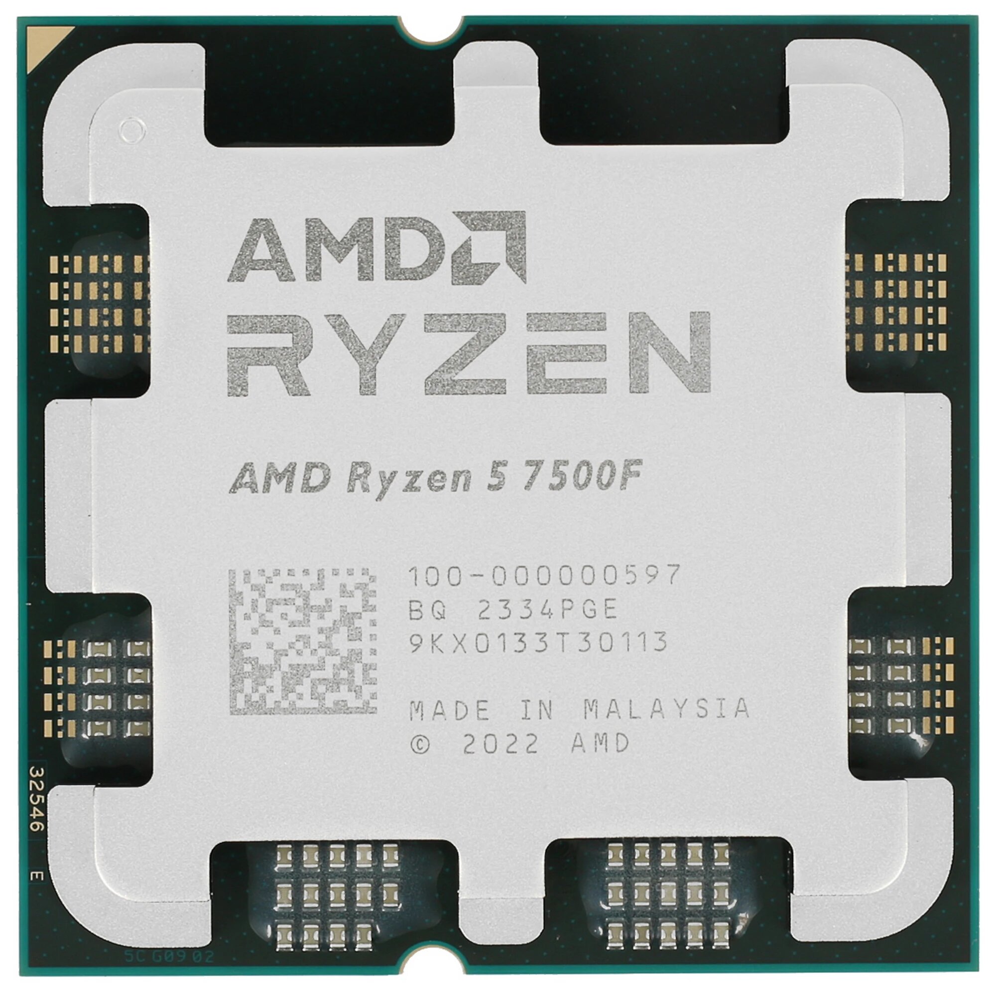 Процессор AMD Ryzen 5 7500F, AM5, OEM 100-000000597