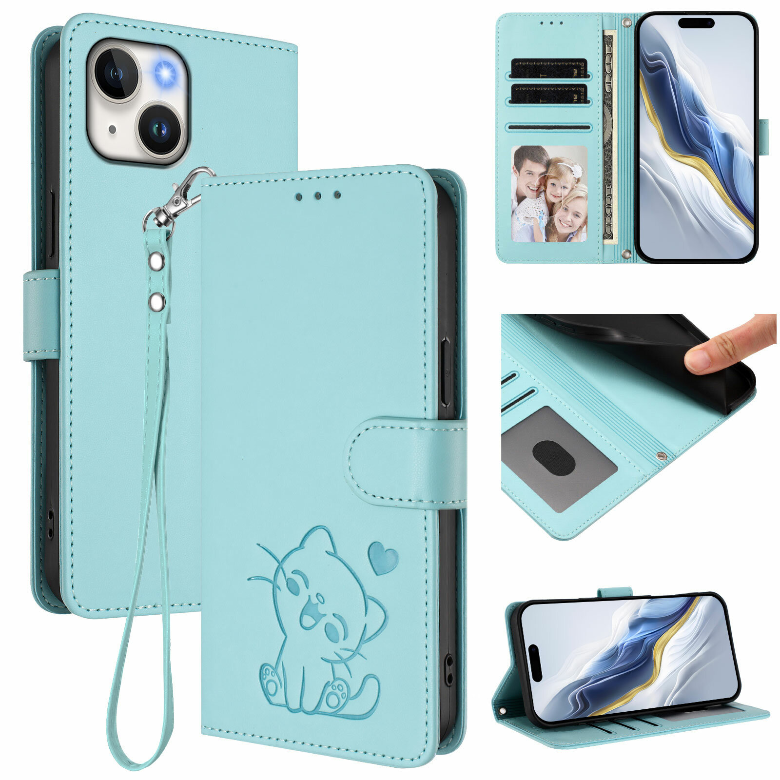 Подходит для Apple iPhone 13/14 (айфон 13/14) Магнитные пряжки, кронштейны, сейсмостойкие, новинки, подарки