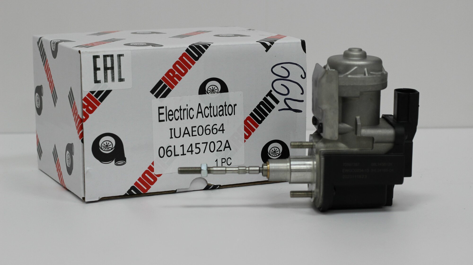 Актуатор турбины AUDI A4 A5, A6, Q5, (Ауди А4 А5, А6, Q5), IUAE0664 для 06L145702