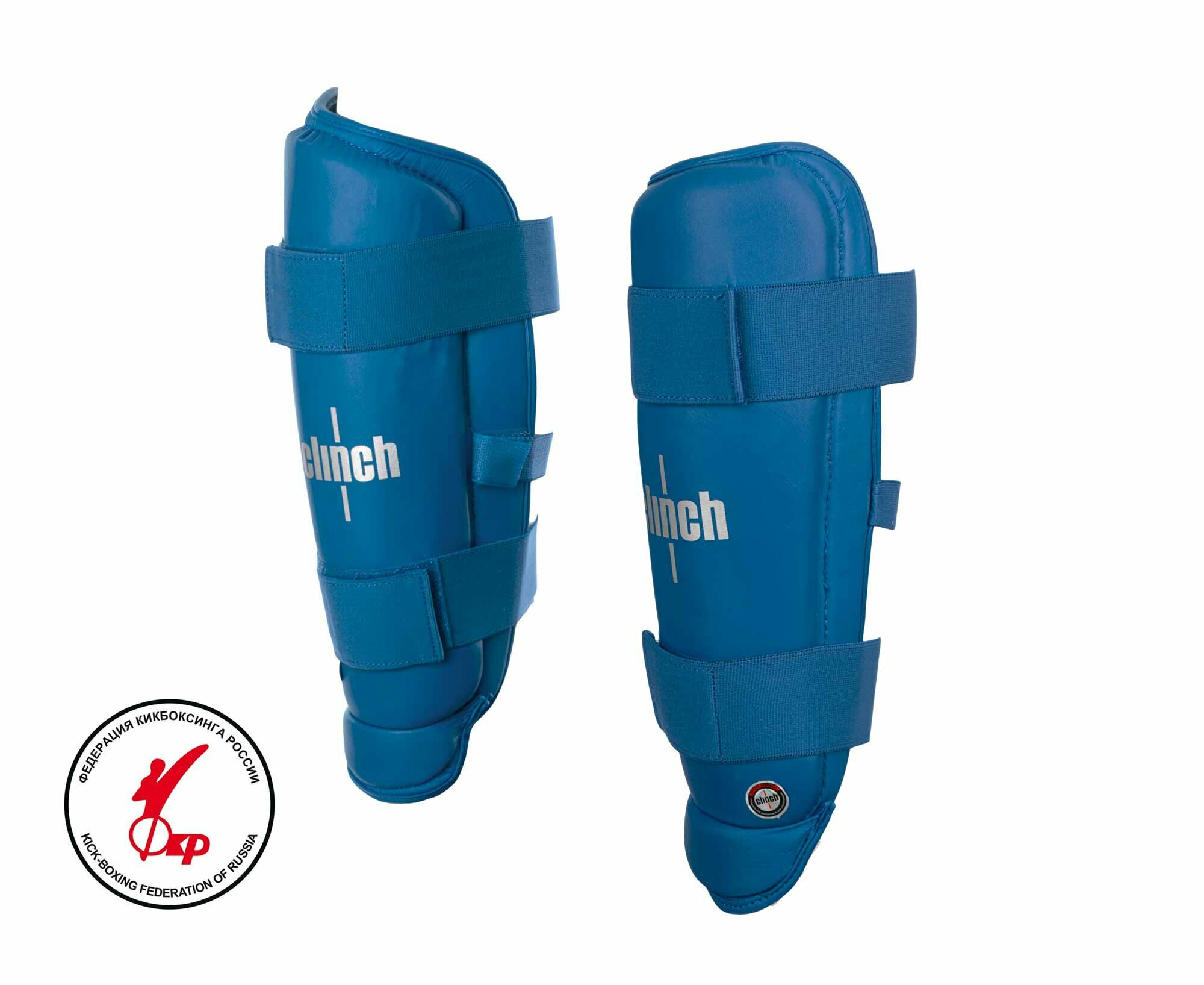 Защита голени Clinch Shin Guard Kick синяя (размер XS)