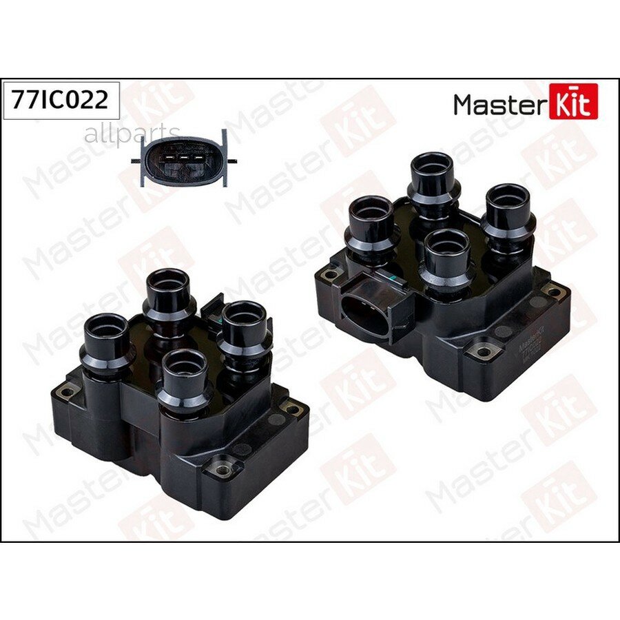 MASTERKIT 77IC022 77IC022 Катушка зажигания\ MAZDA 323/626 2.0