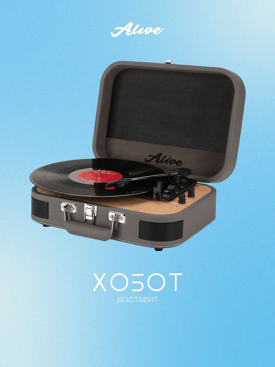 Проигрыватель виниловых пластинок Alive Audio Liberty Wind Chime