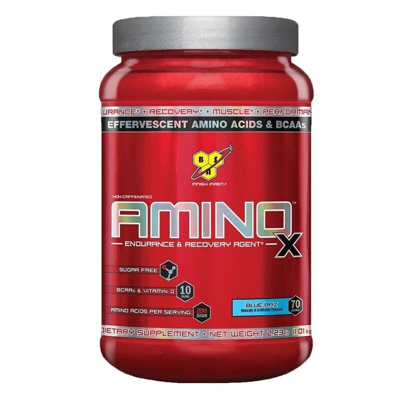 Аминокислоты Ускоряют восстановление Amino-X 1020 гр 2.24 lb (BSN) Ежевика