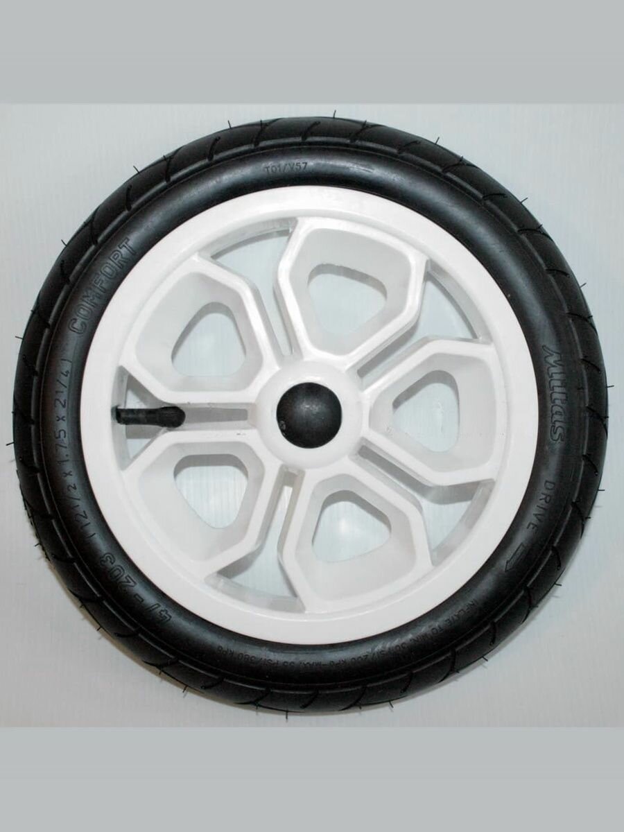 Колесо 12 дюймов надувное № 23 для детской коляски 12 1/2 х 1,75 х 2 1/4 (47-203)