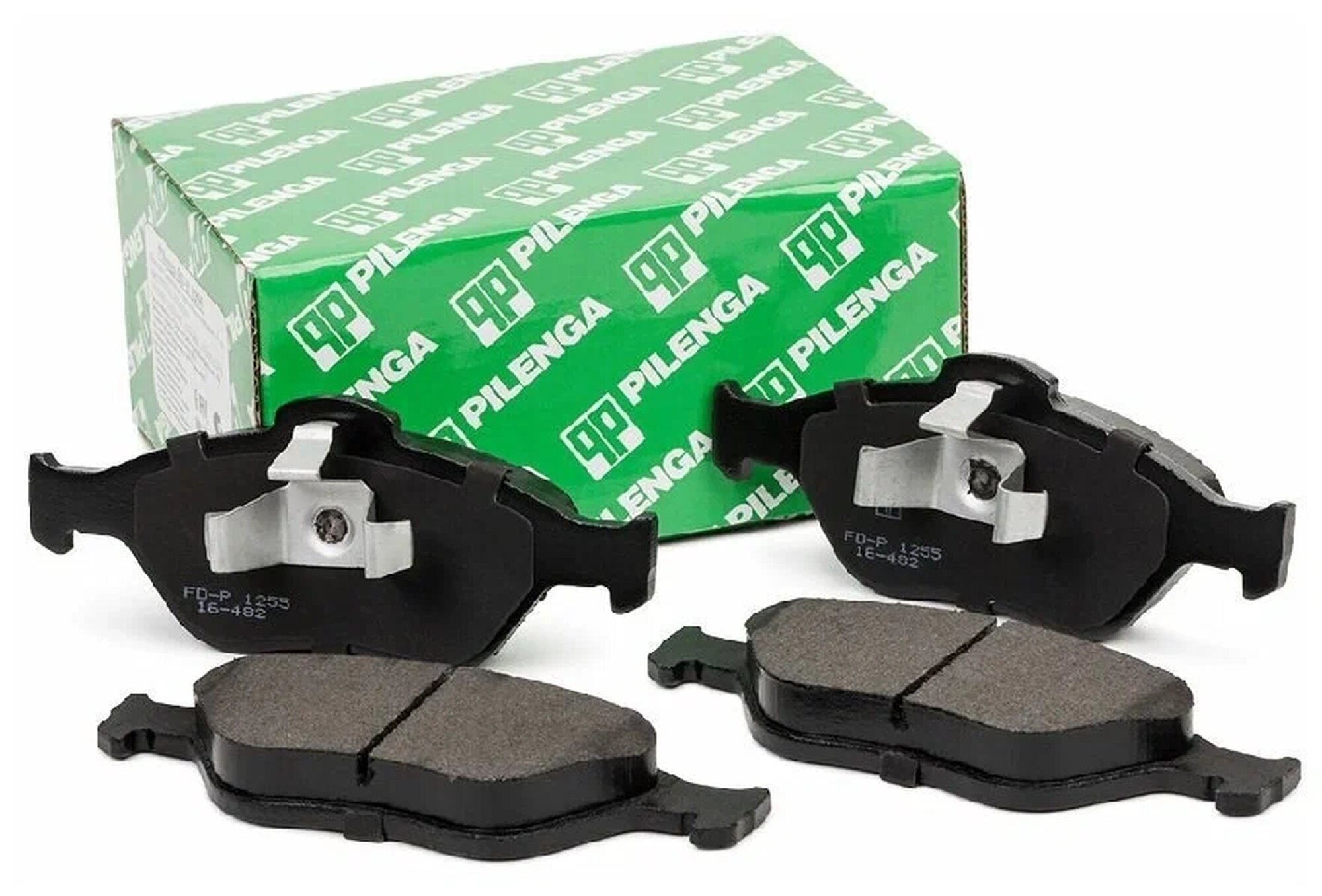 Колодки тормозные дисковые перед Pilenga FDP1255 для FORD FIESTA, FORD FUSION, MAZDA 2