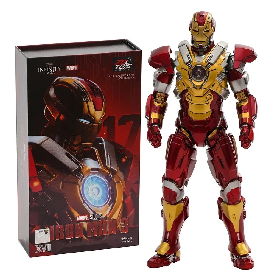 ZD Toys Железный Человек 3 MK 22 24 35 41 47 масштаб 1/10 фигурка XVII(17)