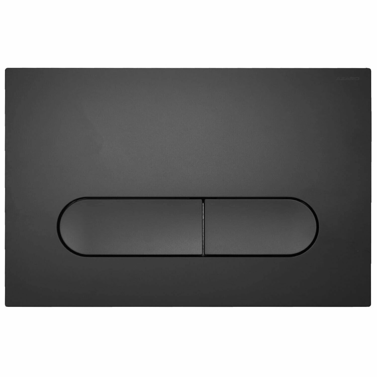 Клавиша смыва AZARIO NEW черная матовая (овальная) (инст. AZ-501A)