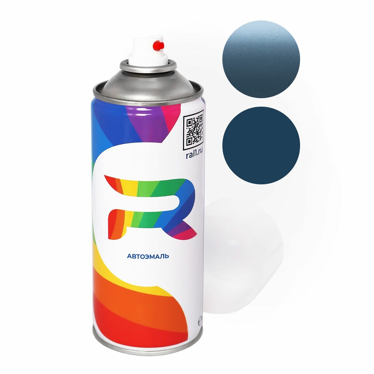 Автоэмаль аэрозольная Skoda 5T5T, LF5X, 9154, F5X - Satin (Базовая краска, Двухслойный металлик, Сине-серый) баллон 520 мл.