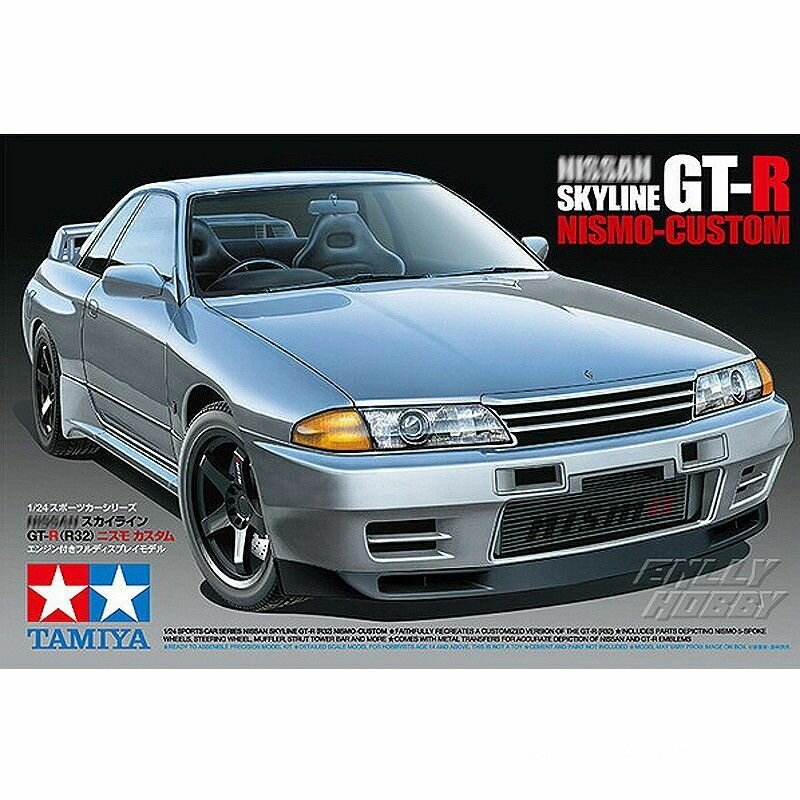 Сборная модель Машинка Tamiya-24341 1/24 Nissan Skyline GT-R R32 Nismo Custom car model kit