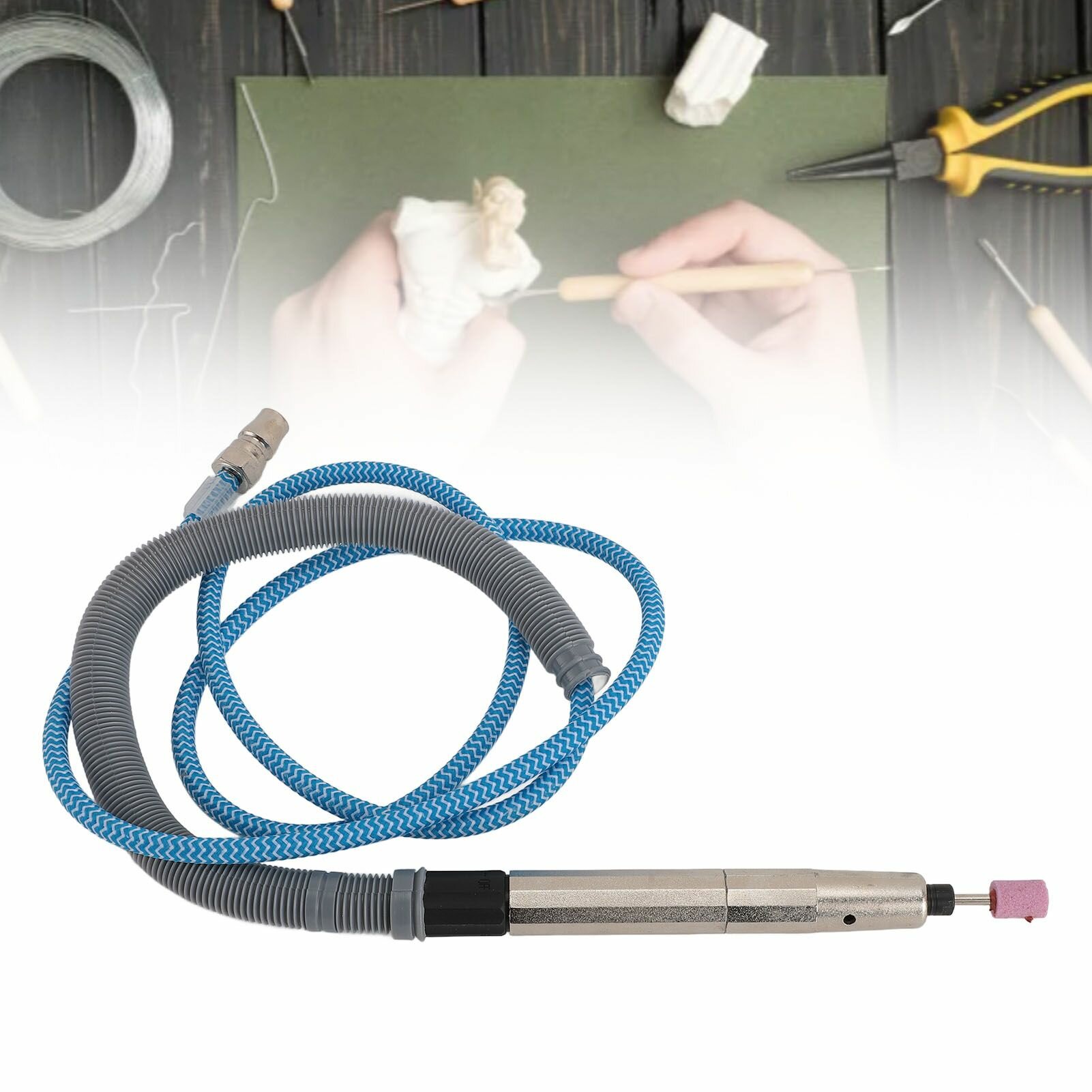 Пневматический гравер с патроном M3, 65000 об/мин, NPT1/4 дюйм, для металла, стекла, камня