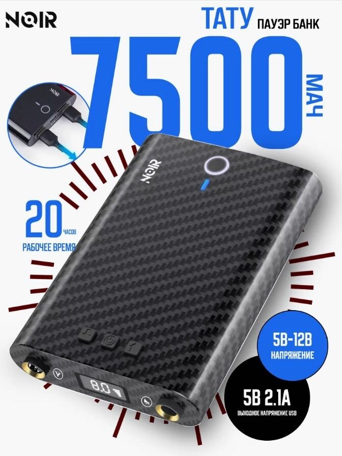 Блок питания для тату и перманентного макияжа