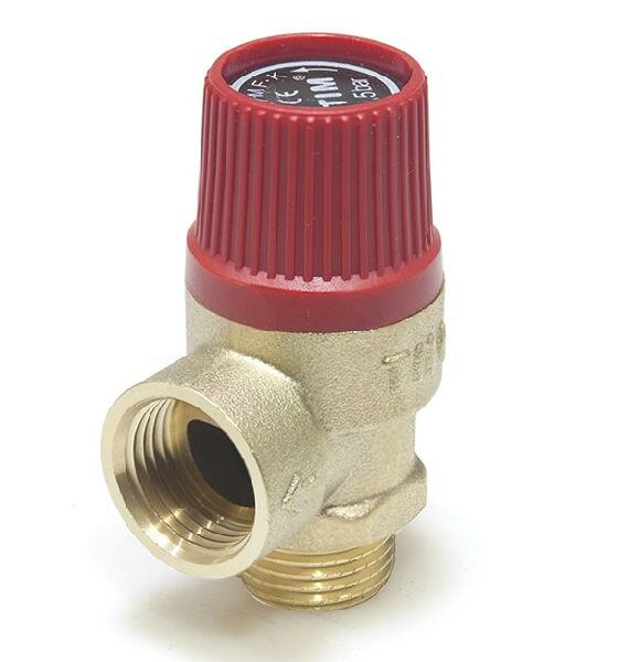 Предохранительный клапан 1,5 бар 1/2" г/ш TIM BL22MF-K-1.5