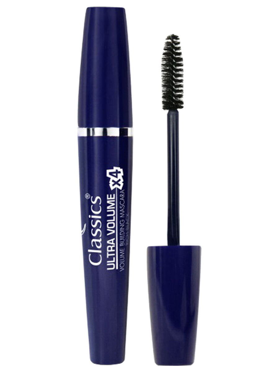 Тушь для ресниц Classics Ultra Volume x4 черная