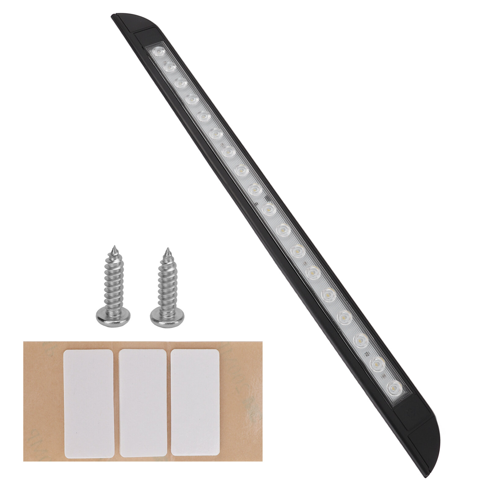 Сенсорная LED панель 12В 6W 1000LM с черным корпусом