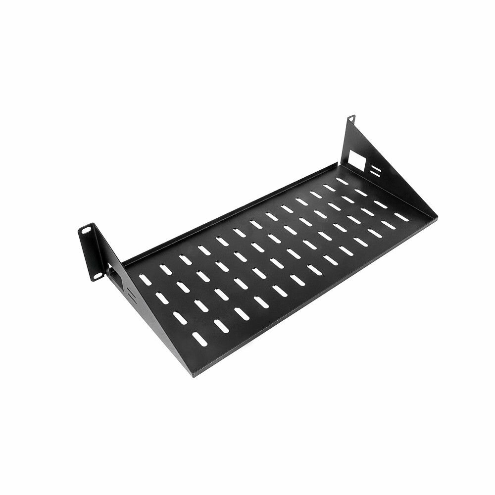 Полка 19" 2U ЦМО МС-20-9005 перфорированная, глубина 200мм