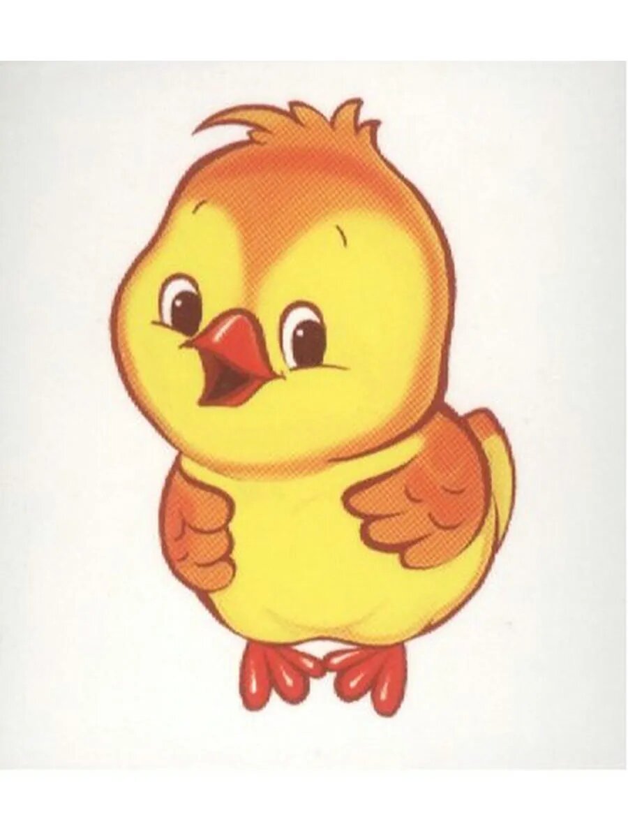 Счетный материал. Набор из 20 карточек. Цыплята, лисята(50х5