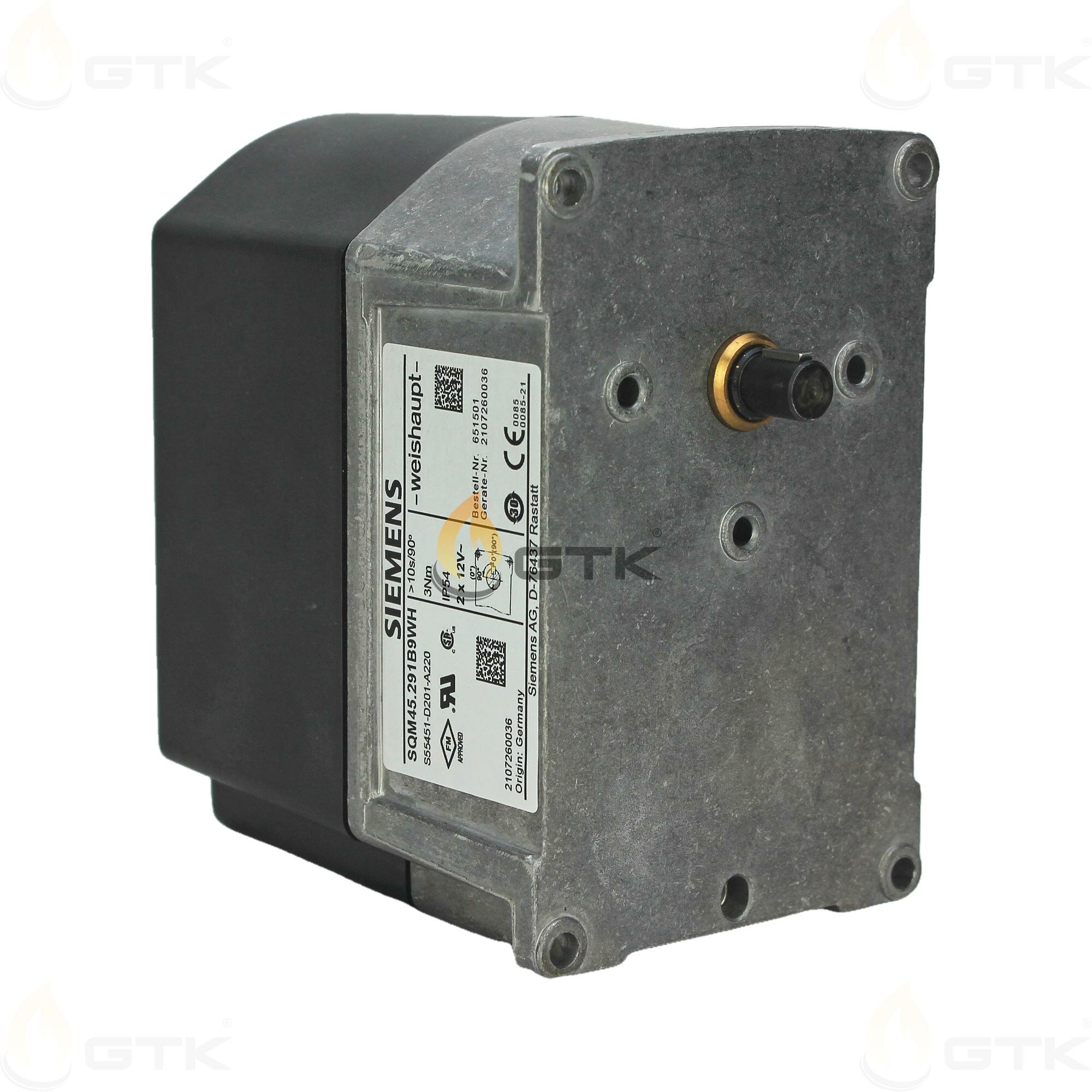 Сервопривод Weishaupt SQM45.291B9WH, 651501