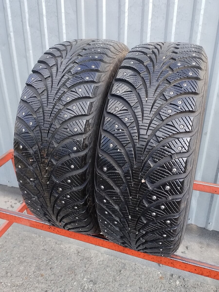 Пара Б/У шин 205/55 R16 Sava Eskimo Stud
